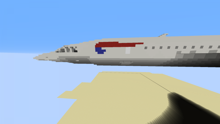 Aérospatiale/BAC Concorde Minecraft Map