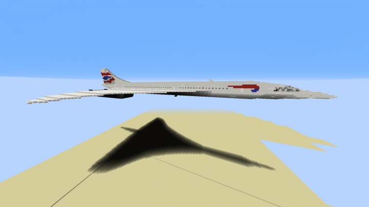 Aérospatiale/BAC Concorde Minecraft Map
