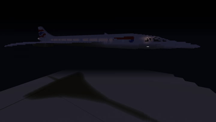 Aérospatiale/BAC Concorde Minecraft Map