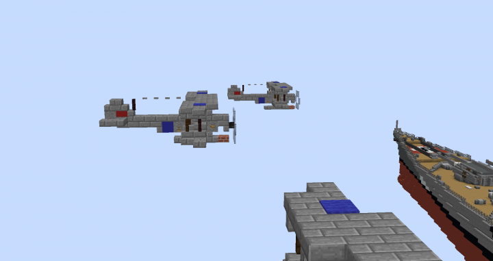Fairey Swordfish 1:1 Scale Minecraft Map