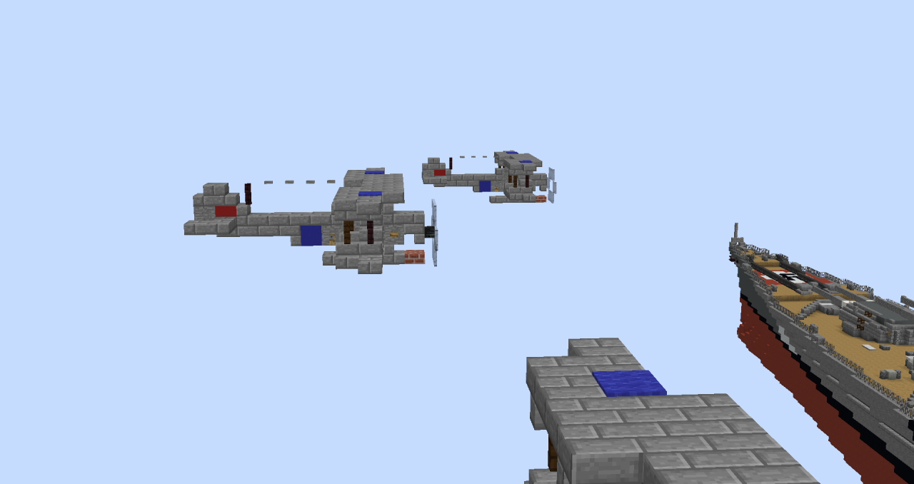 Fairey Swordfish 1:1 Scale Minecraft Map