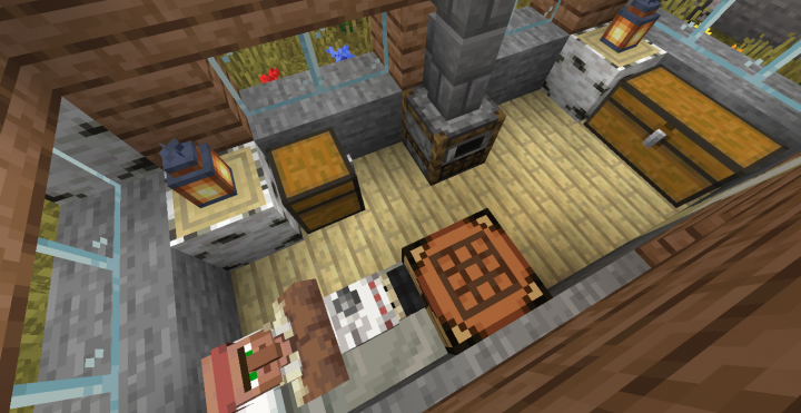 Village on a Mountain (MC 1.14) Minecraft Map