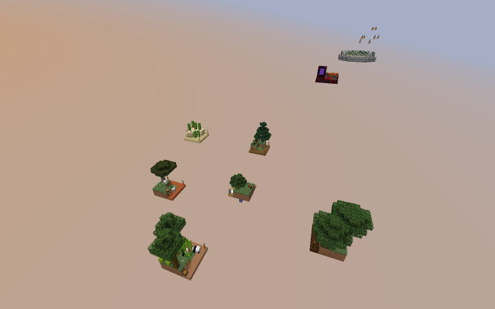 MINEBLOCK : A SKYBLOCK REMAKE (19w14b) Minecraft Map