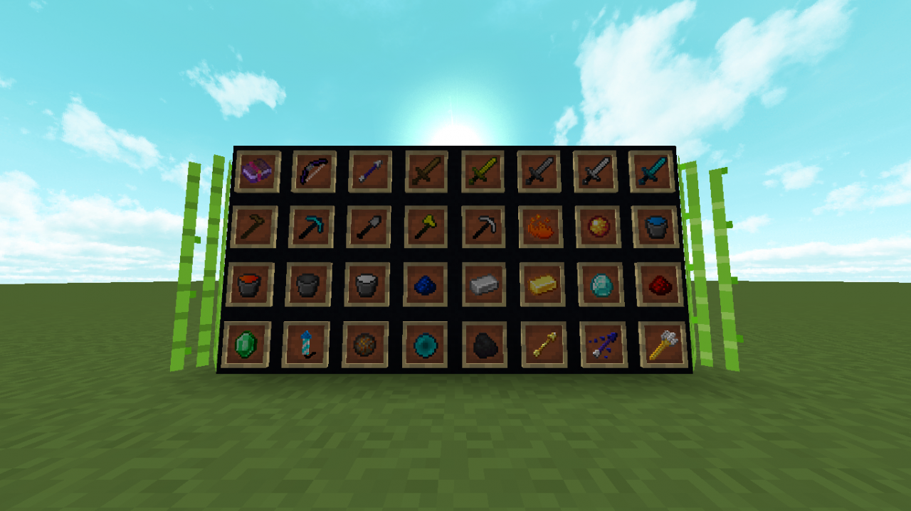LowBloxs 8x8 and 16x16 Minecraft Texture Pack