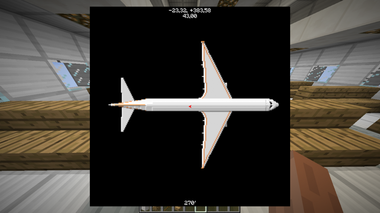 airplane Minecraft Map