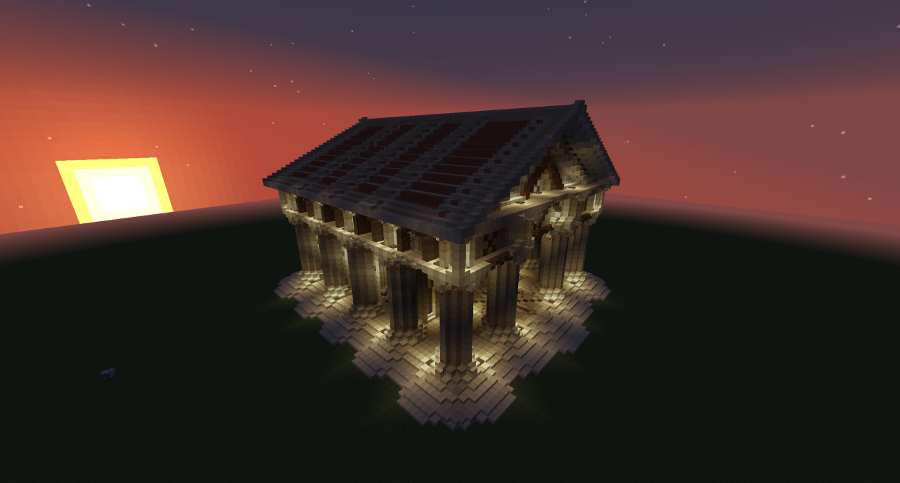Roman building Minecraft Map