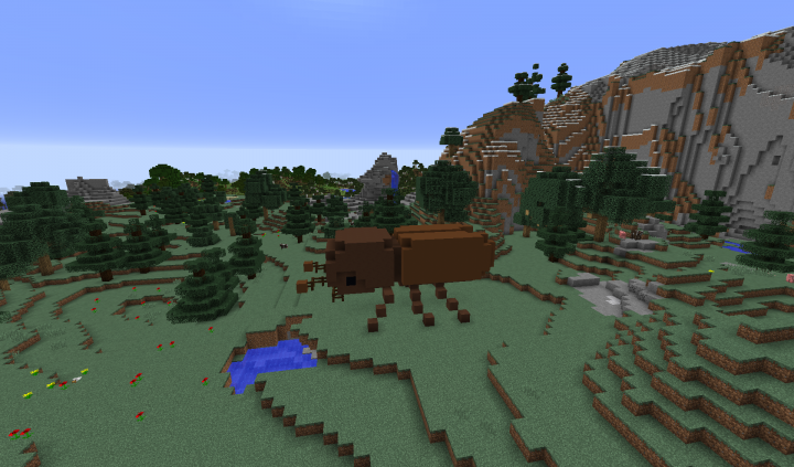 Bark Beetle (Ips Typographus) Minecraft Map