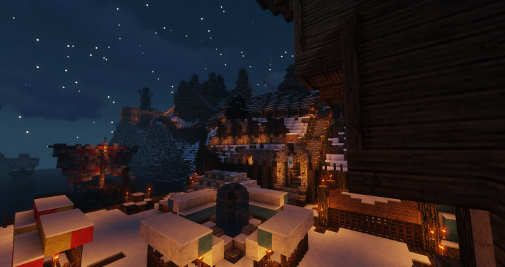 Nordic Inspired Settlement Minecraft Map