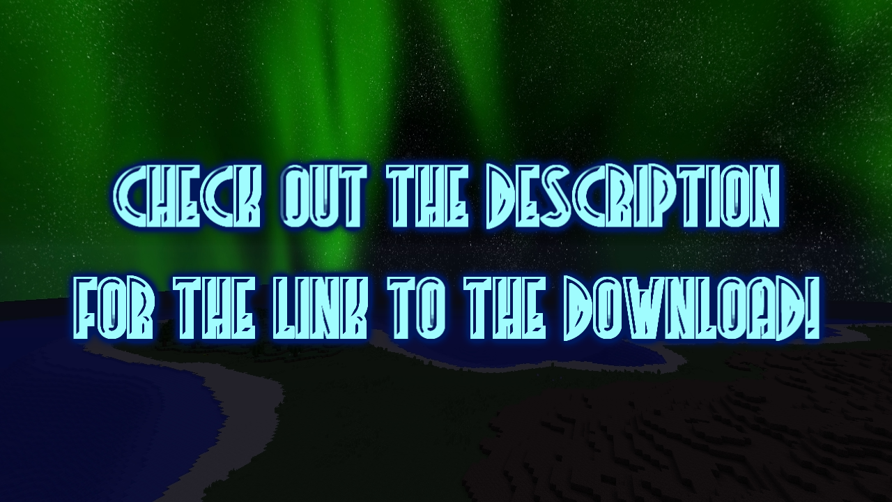 STINGRAY'S AURORA BOREALIS - Custom Sky Minecraft Texture Pack