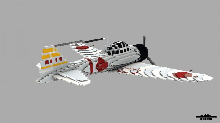 A6M ZERO 10:1 Scale Minecraft Map
