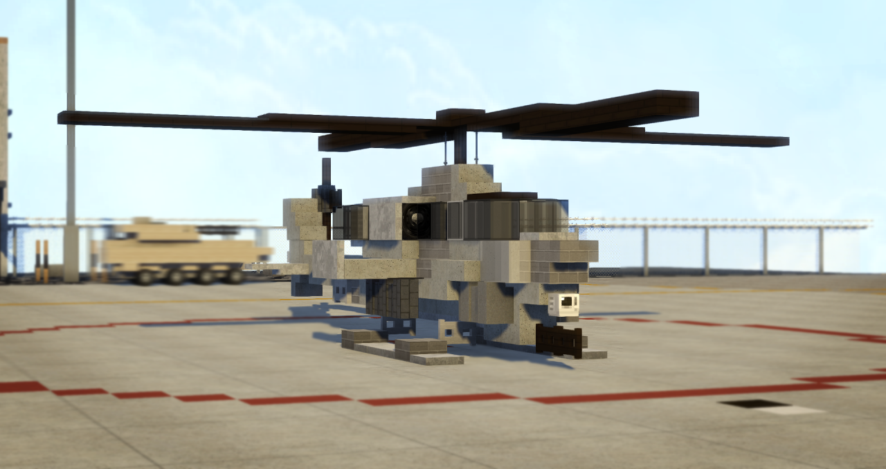 AH-1Z Viper Minecraft Map