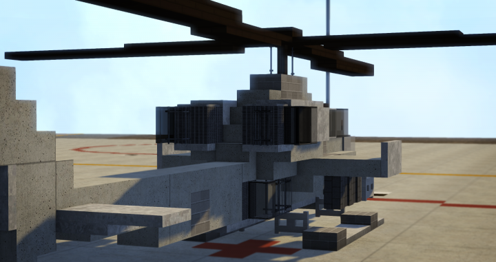 AH-1Z Viper Minecraft Map