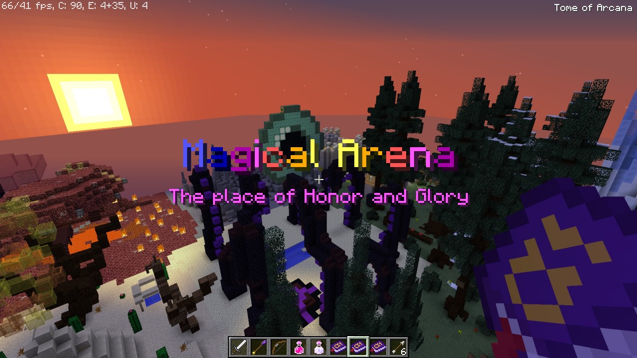 Magical Arena Minecraft Map