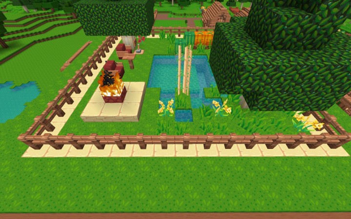 automated swimming pool Minecraft Map