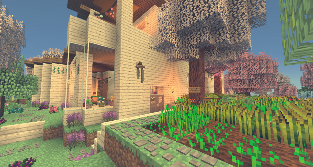 spellbound cottage~enchanted oasis Minecraft Map