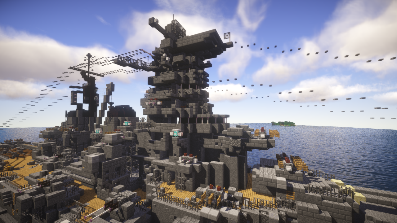 IJN Battleship Haruna (ver. 2019) Minecraft Map