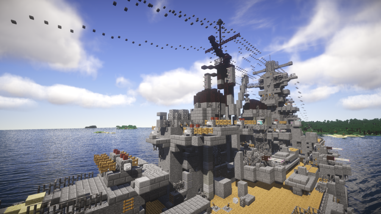 IJN Battleship Haruna (ver. 2019) Minecraft Map