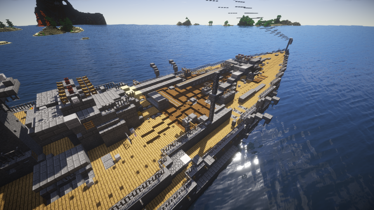IJN Battleship Haruna (ver. 2019) Minecraft Map