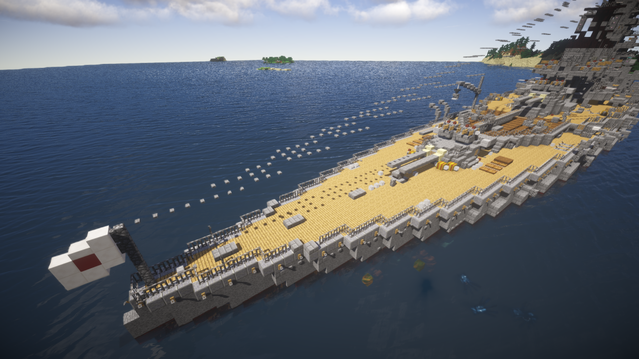 IJN Battleship Haruna (ver. 2019) Minecraft Map