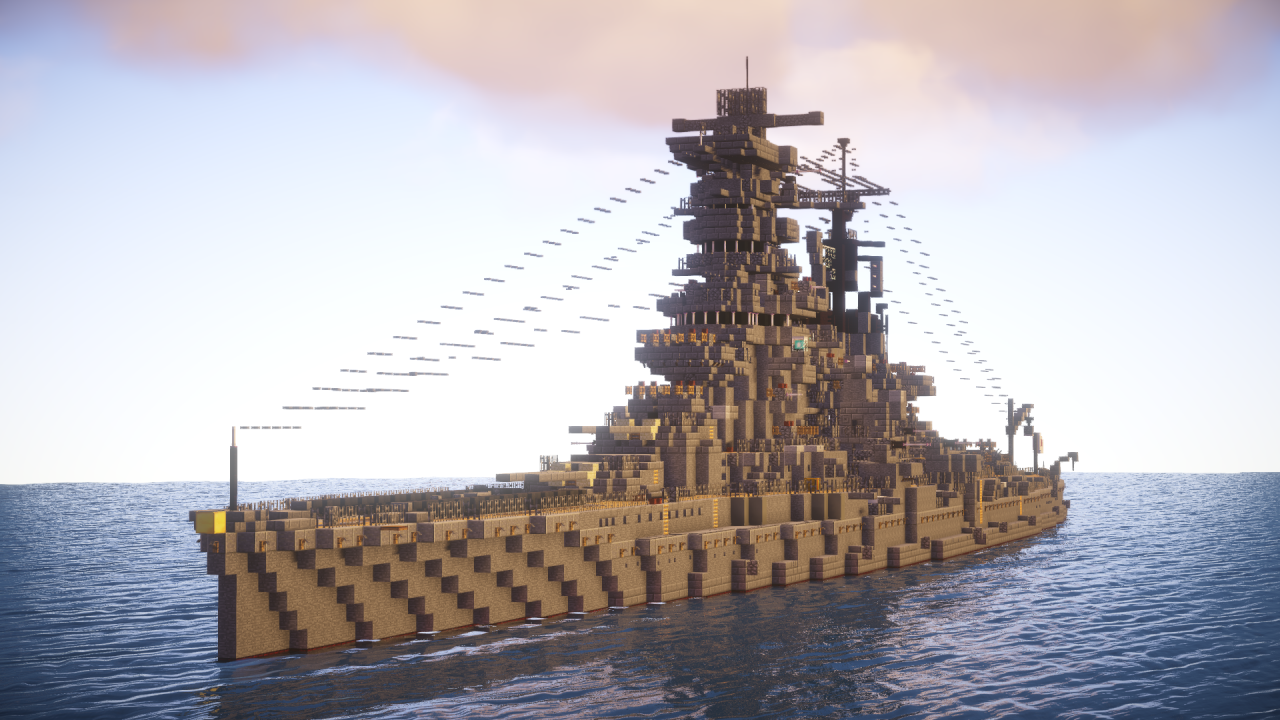 IJN Battleship Haruna (ver. 2019) Minecraft Map