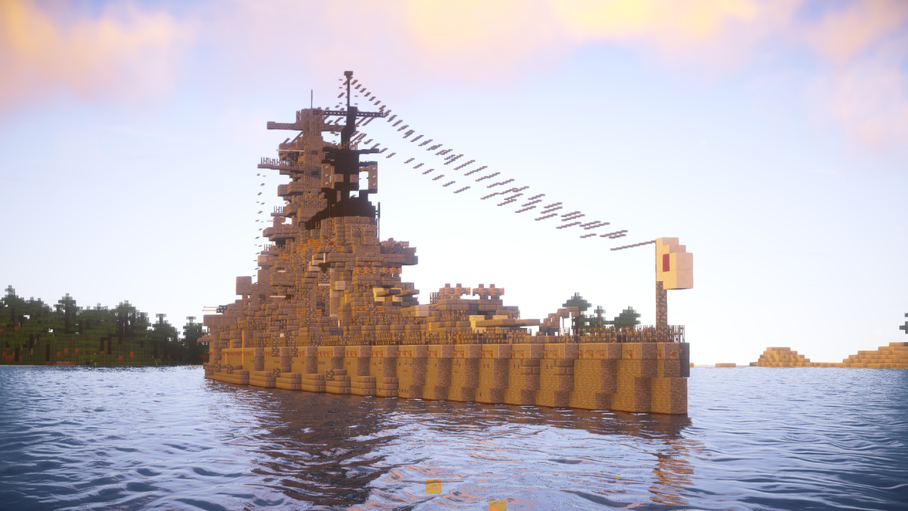 IJN Battleship Haruna (ver. 2019) Minecraft Map