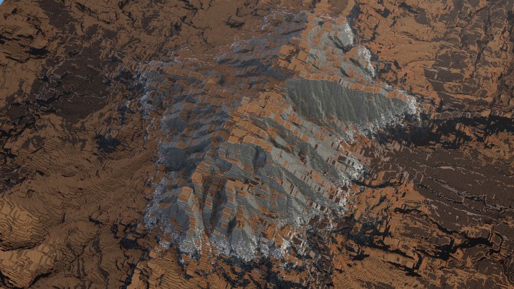 mountain [world machine] Minecraft Map