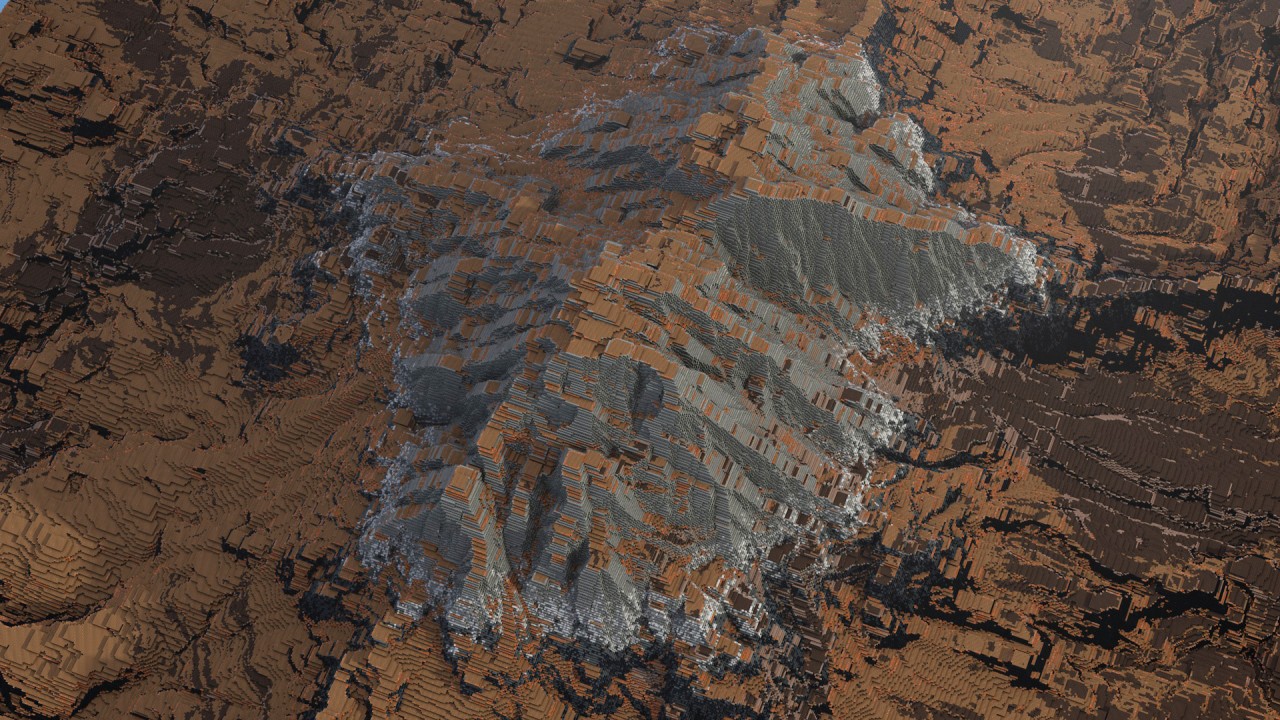 mountain [world machine] Minecraft Map
