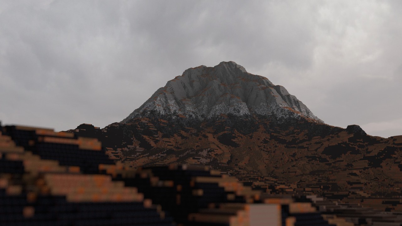 mountain [world machine] Minecraft Map