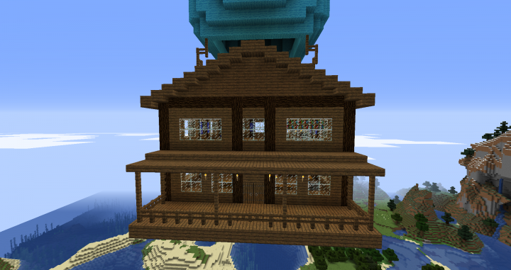 House Hot Air Balloon Minecraft Map