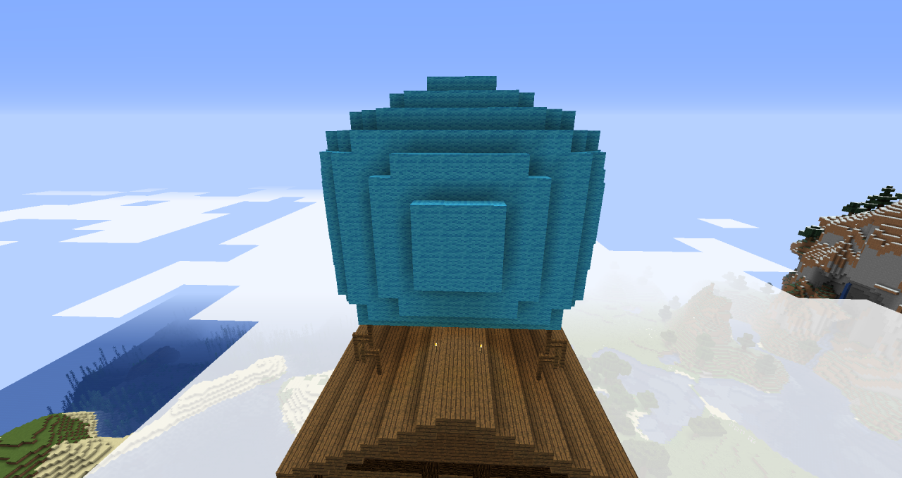 House Hot Air Balloon Minecraft Map
