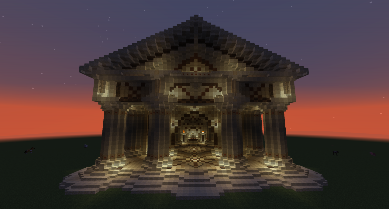 Roman building Minecraft Map