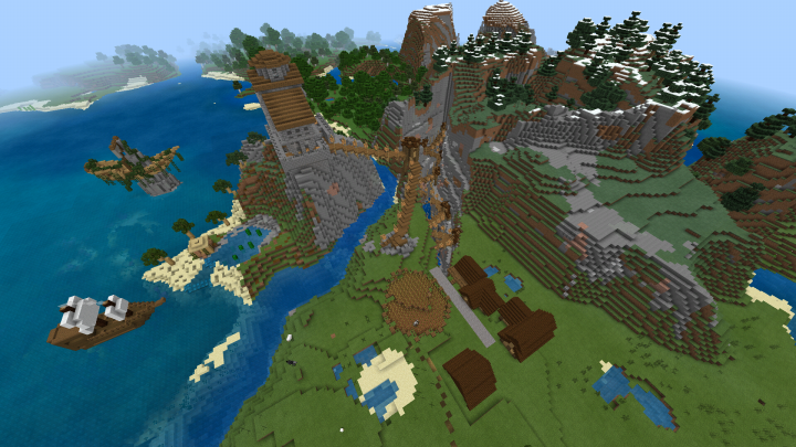 Ravine Project Minecraft Map