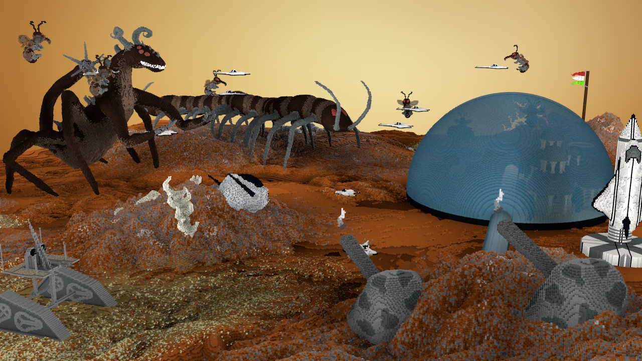 Fantasy Mars Minecraft Map