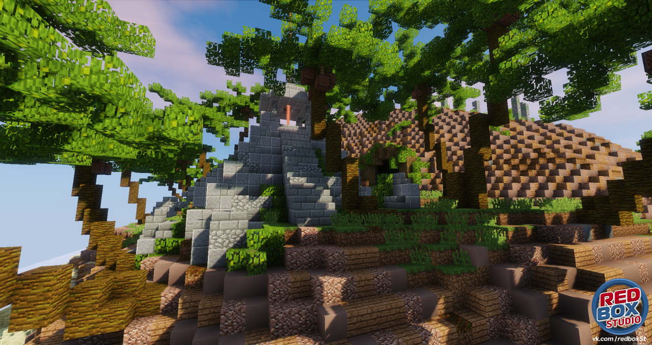 Lobby and spawn "Pineapple Islands" Minecraft Map