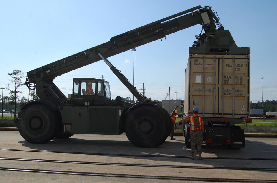 2:1 Scale, Kalmar RT240 Rough Terrain Container Handler Minecraft Map