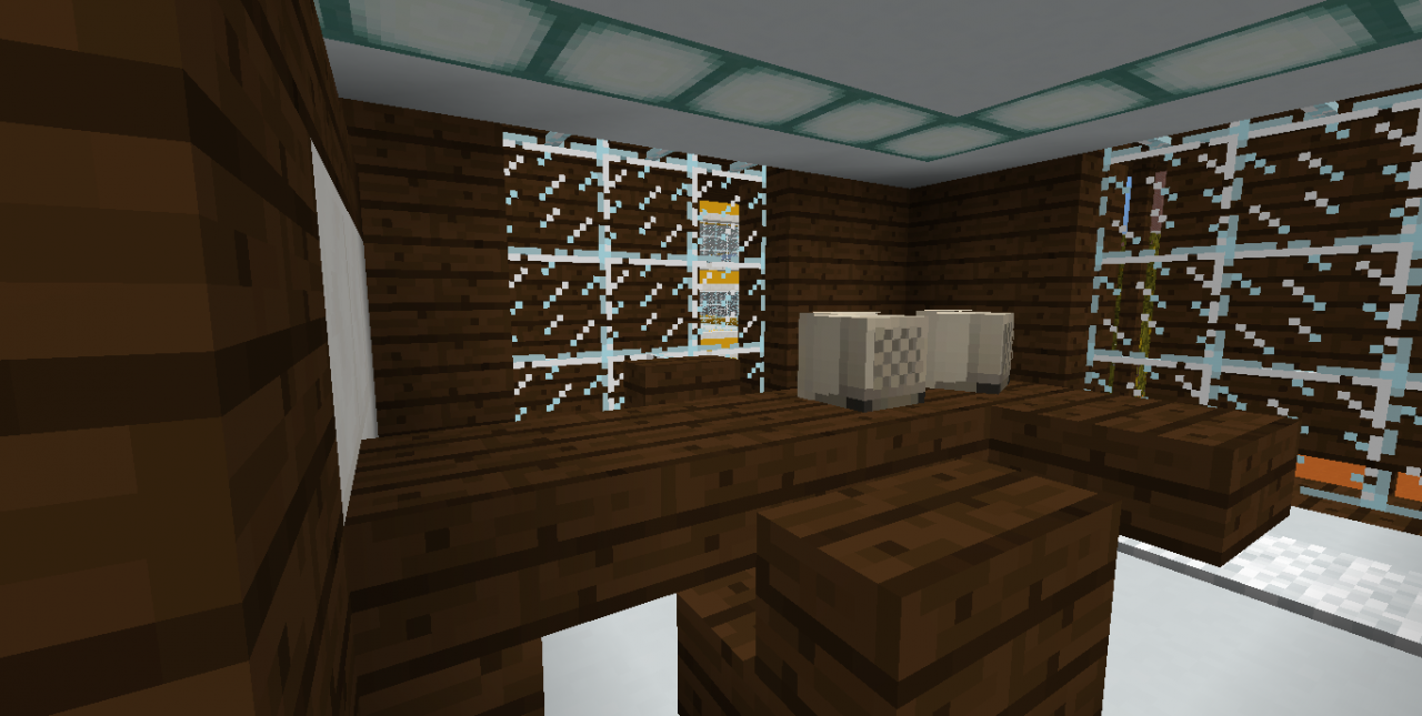 Mid Century Bank Minecraft Map
