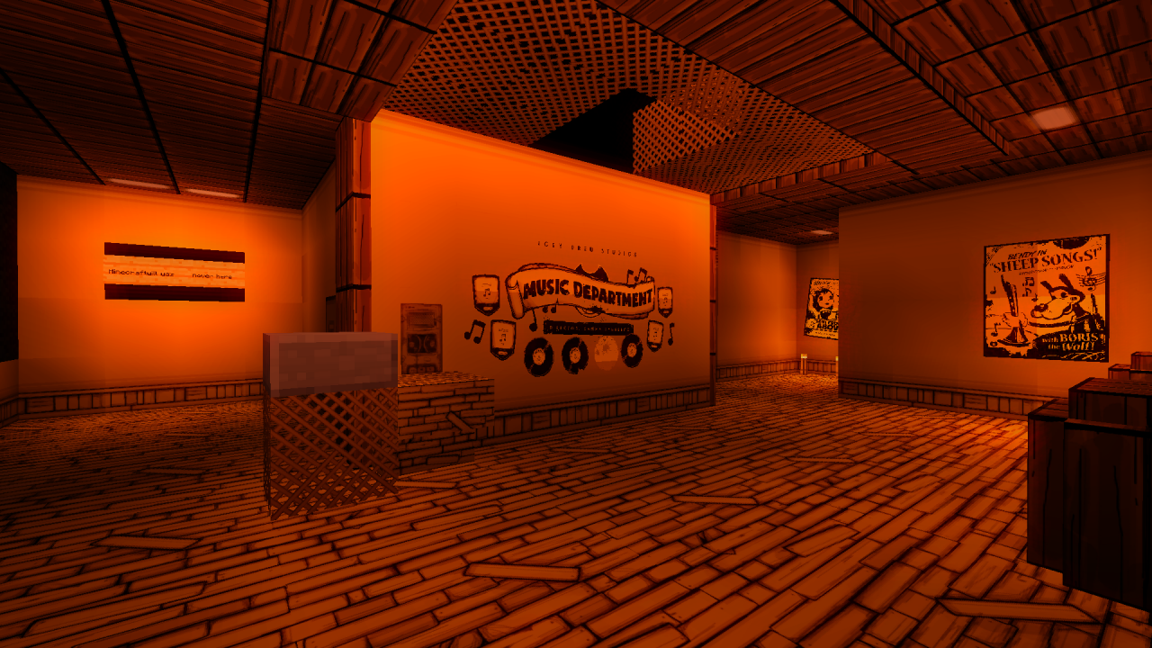 Bendy and the ink Machine Chapter 2 Remastered (Cancelled) Minecraft Map