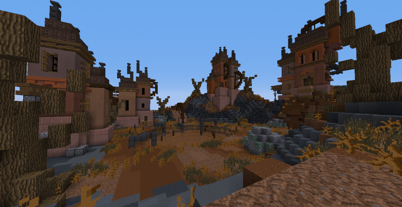 COPPER TOWN Minecraft Map