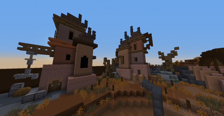 COPPER TOWN Minecraft Map