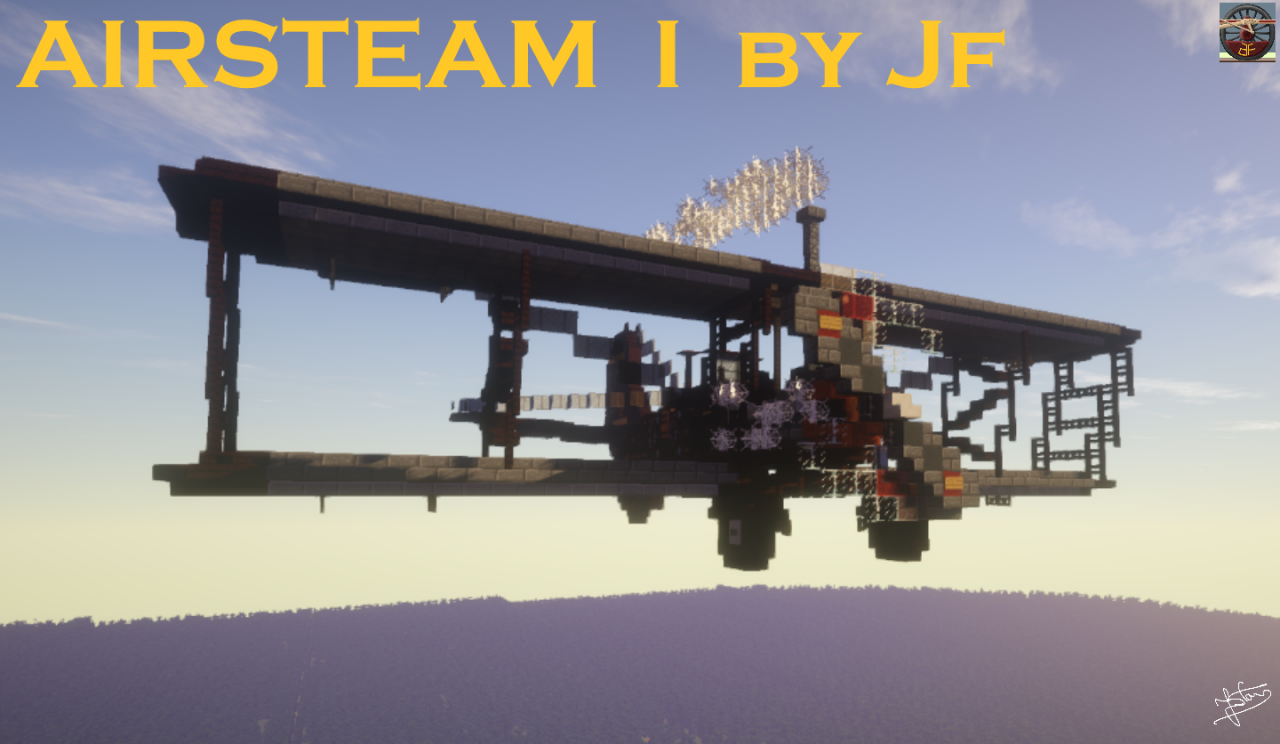 The Steam Powered Biplane Minecraft Map