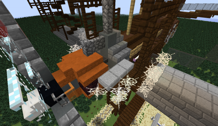 The Steam Powered Biplane Minecraft Map