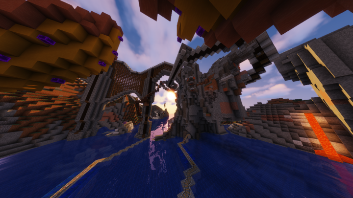 Pirate Themed Roller Coaster Minecraft Map