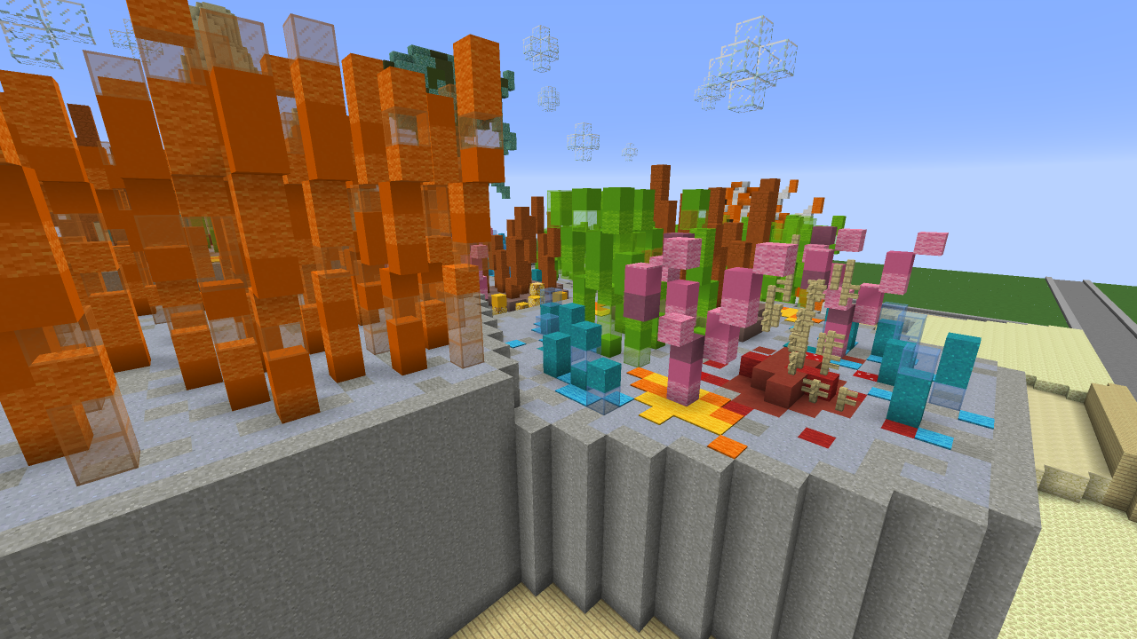 Blending In Minecraft Map