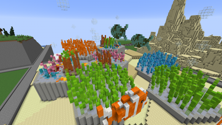 Blending In Minecraft Map