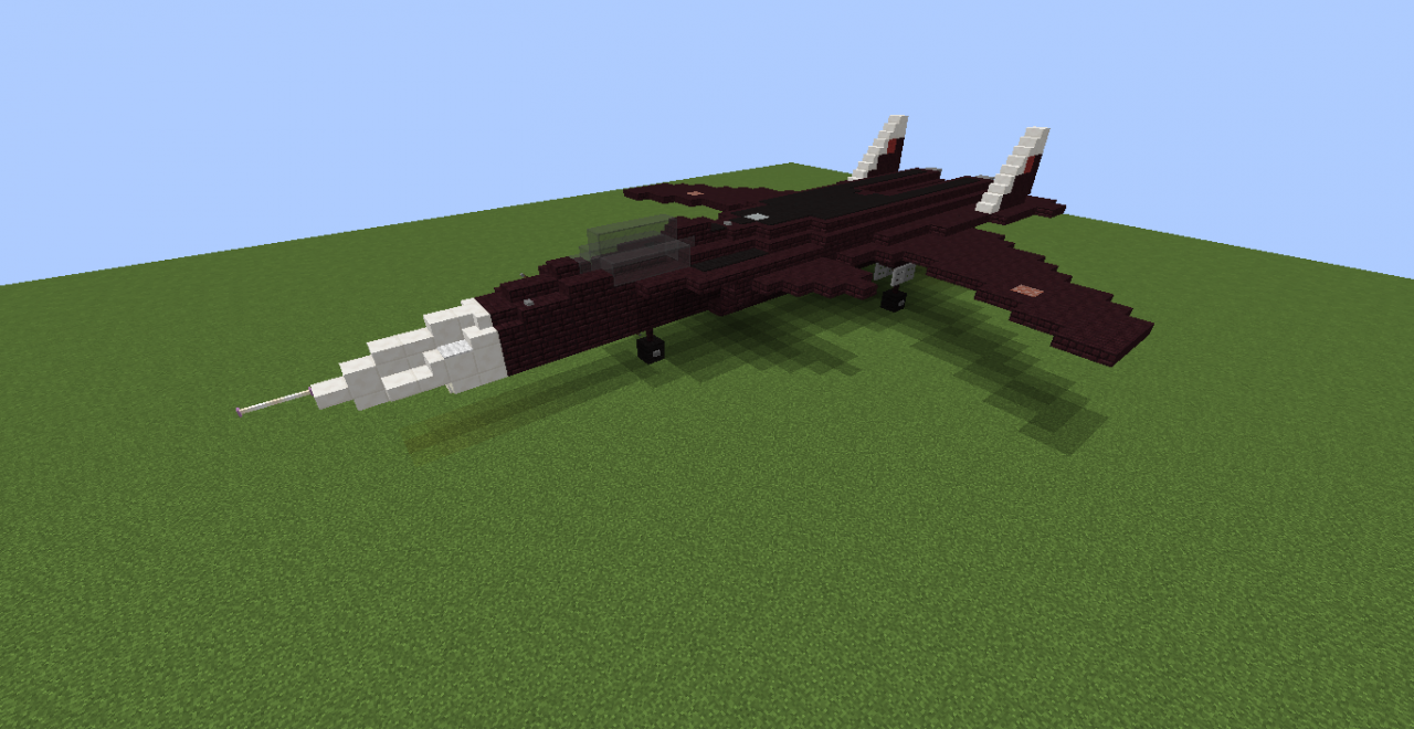 Su-47 Berkut 1.5:1 Minecraft Map