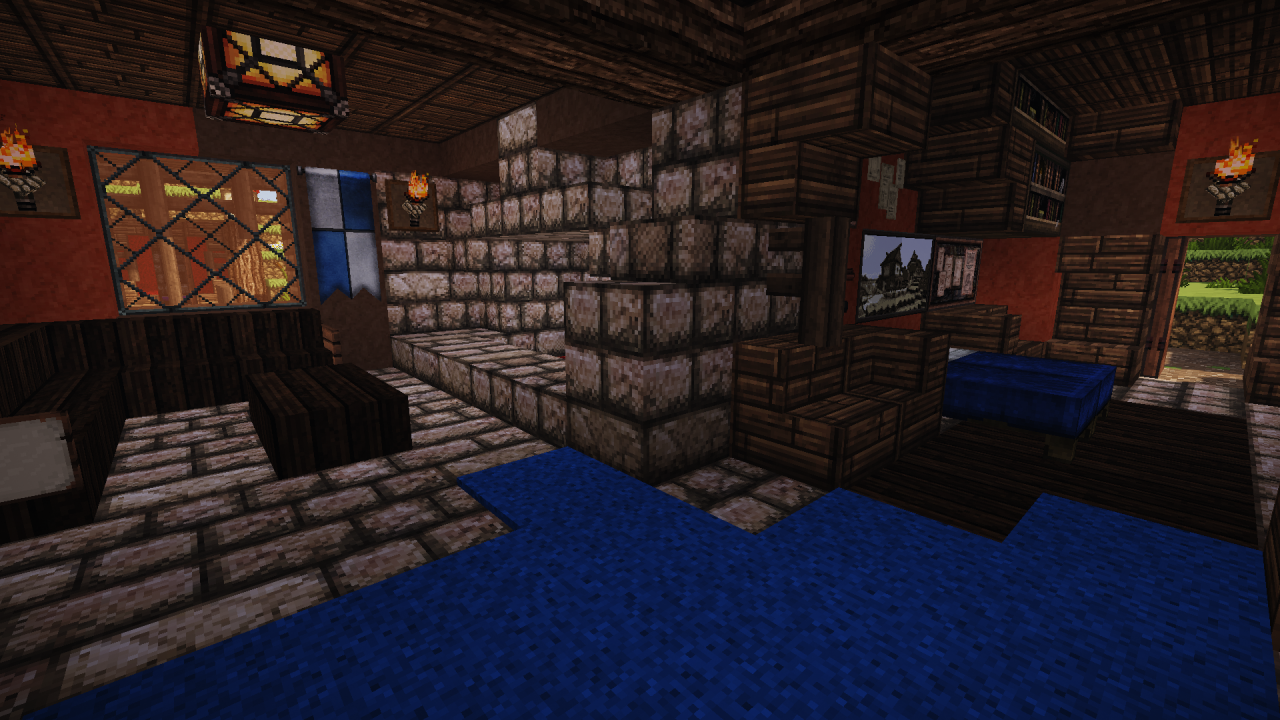 Hobbit Village - Back Again with the Hobbit Builds Minecraft Map