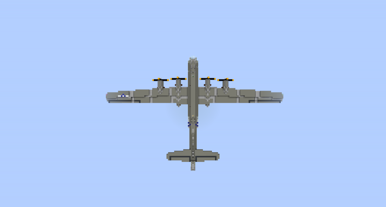 Boeing B-29 Superfortress Minecraft Map