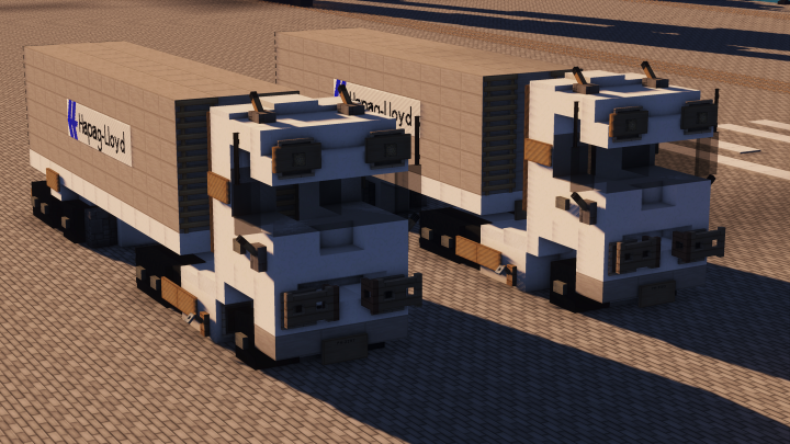 Modern Container Truck Minecraft Map