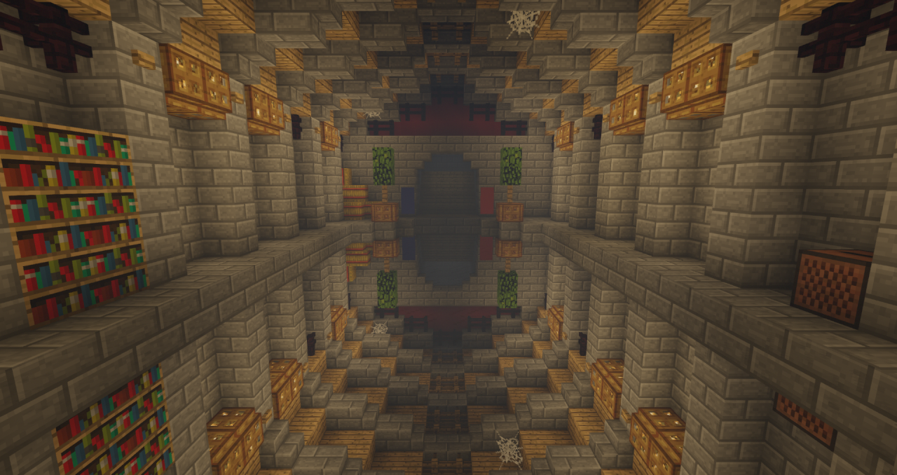 Mirrored Throne Room Minecraft Map