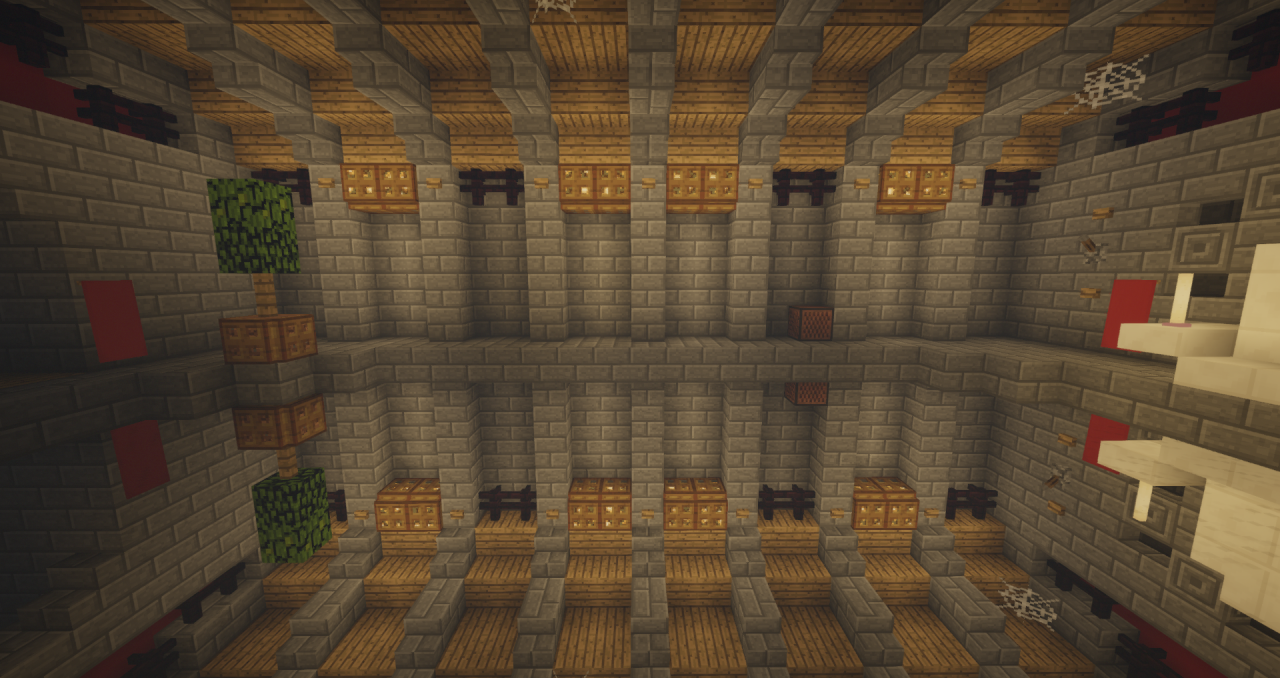 Mirrored Throne Room Minecraft Map